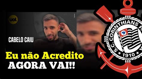 Inacreditável Lateral cita queda de cabelo por estresse no Corinthians