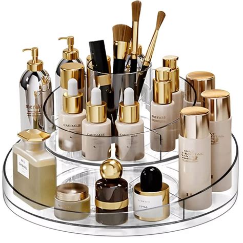 Organizador De Maquillaje Giratorio Acrilico One Pixel Falabella