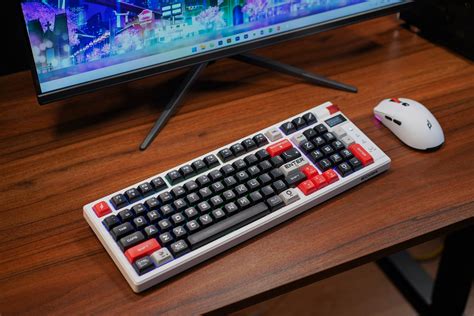 Bàn phím cơ không dây EDRA EK398 Pro 3 Mode ABS Edra Blue Switch RGB