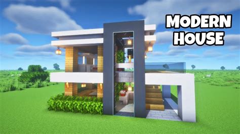 Minecraft 1 20 Modern House Tutorial YouTube