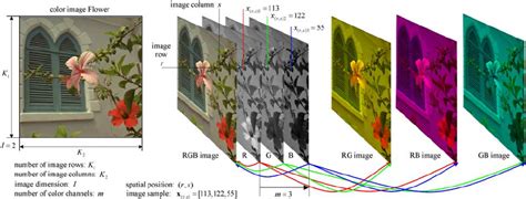 1 color image representation in the rgb color domain download scientific diagram