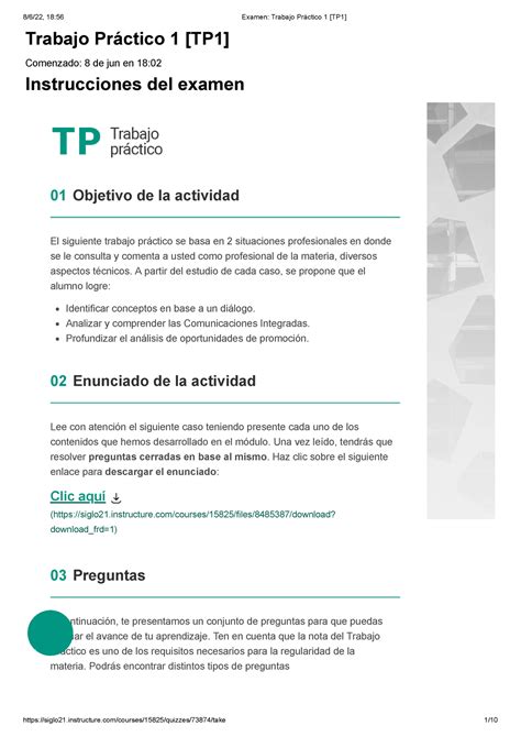 TP1 ECI 70 tp1 Trabajo Práctico 1 TP1 Comenzado 8 de jun en 18