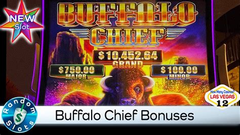 New Buffalo Chief Slot Machine Bonuses YouTube