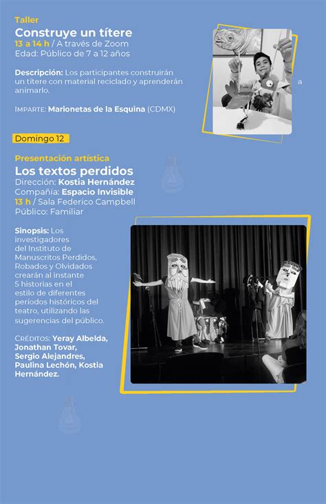 Jornadas De Teatro Infancias Y Juventudes THT