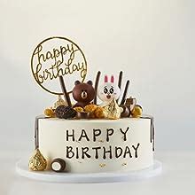 Saizone Cake Topper Happy Birthday St Ck Geburtstag Kuchen Topper