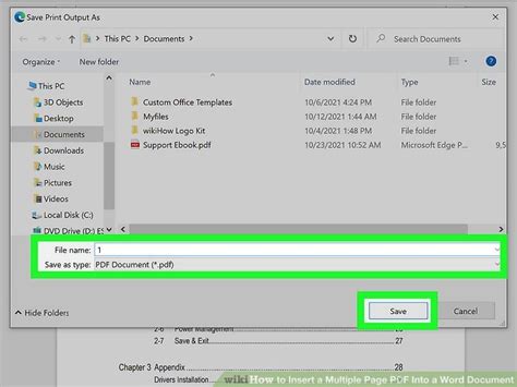 Simple Ways To Insert A Multiple Page Pdf Into A Word Document