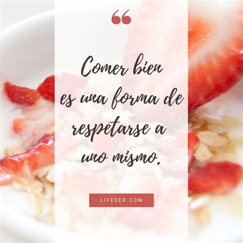 Frases De Nutrici N Y Alimentaci N Saludable