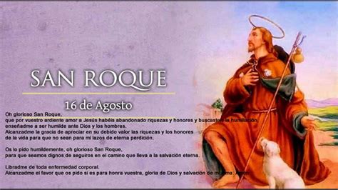Oraci N A San Roque Youtube