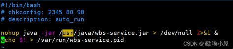 centos7设置java后端项目开机自启【脚本、开机自启】 centos7 java程序自启动 csdn博客