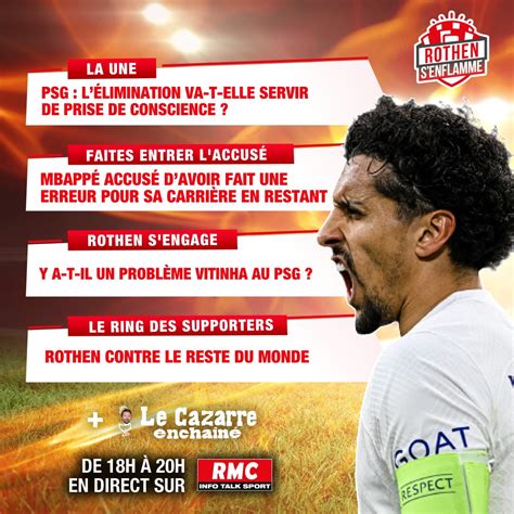 Rothen S Enflamme On Twitter Le Menu De Rothen S Enflamme Ce