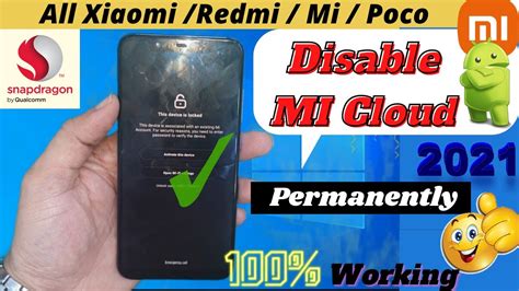 Mi Cloud Bypass Remove Mi Account Free New Update Permanenty Miui 11 12