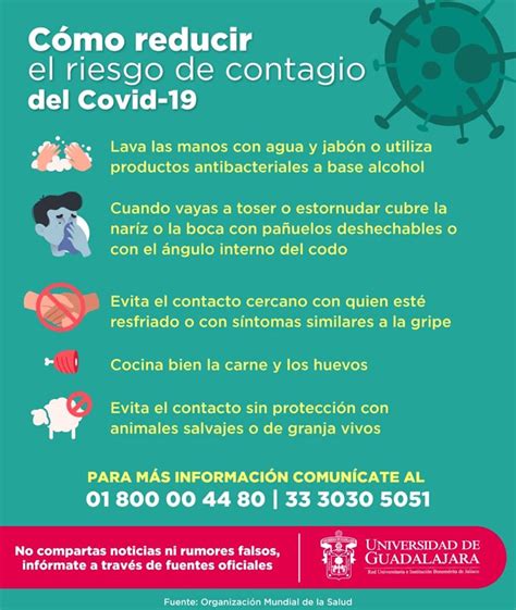 Coronavirus COVID 19 Comunicado Centro Universitario De Los Lagos
