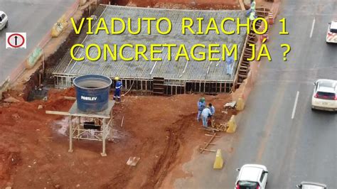 Viaduto Do RIACHO 1 CONCRETAGEM Drone Filma Obras 15 Viaduct