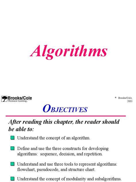 algorithms © brooks cole 2003 pdf algorithms mathematics