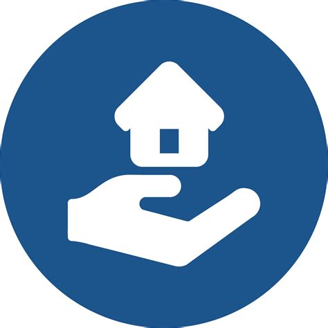 Design De Cones De Empr Stimo Habita O No C Rculo Azul Png
