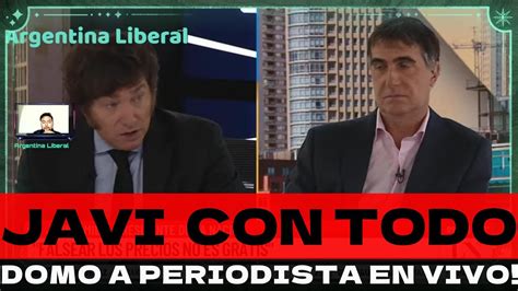 PERDIODISTA ANTONIO LAJE QUIZO APURAR AL PRESIDENTE CON DATOS Y ESTE