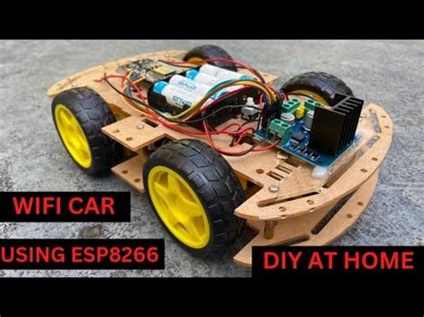 How To Make Diy Arduino Smartphone Controlled Wifi Car Using Nodemcu