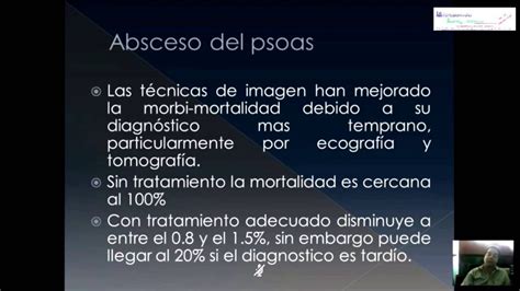 Abceso de psoas Iliaco DR Carlos Alarcón Urdaneta YouTube