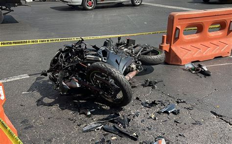 Motociclista muere tras chocar contra unidad de transporte público