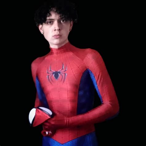 Ultimate Spiderman Cosplay Spandex Superh Roe Spidey Peter Parker