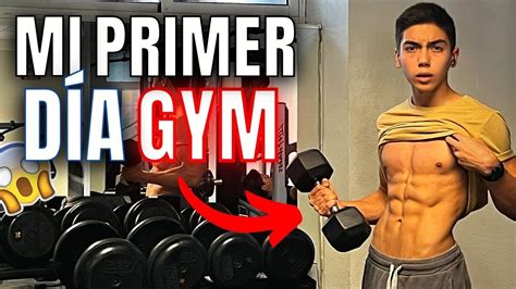 MI PRIMER DÍA ENTRENANDO EN GIMNASIO ME LESIONE DEJO LA CALISTENIA