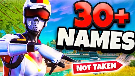 30 Tryhard Fortnite Names NOT TAKEN In 2021 BEST OG Sweaty Tryhard