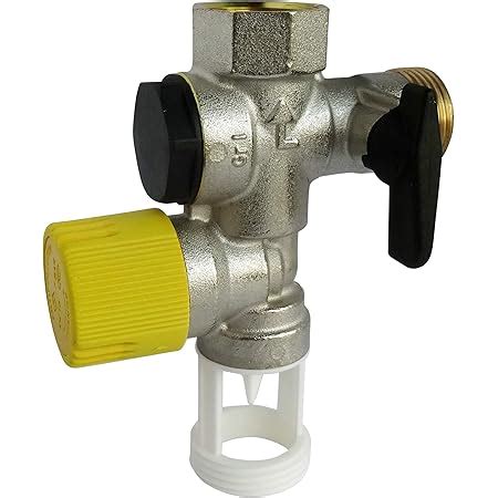 COMAP Groupe de sécurité 889 siège Inox droit pour chauffe eau cumulus