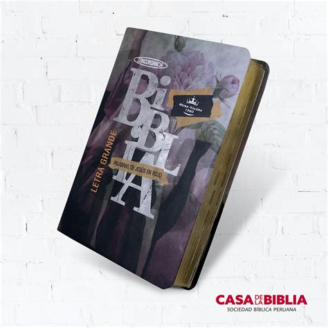 Biblia Vintage RVR1960 Letra Grande 12 Puntos Casa De La Biblia