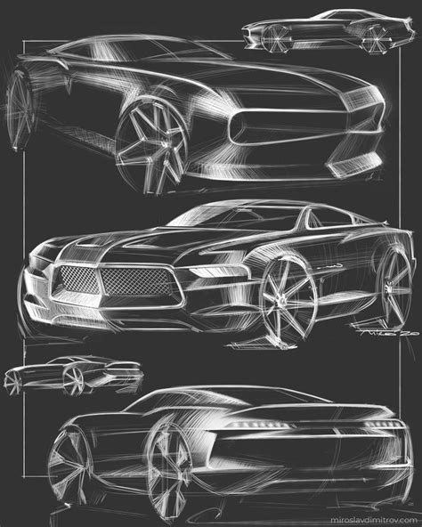 Sketchbook Part 2 On Behance Car Design Sketch Industrial Design