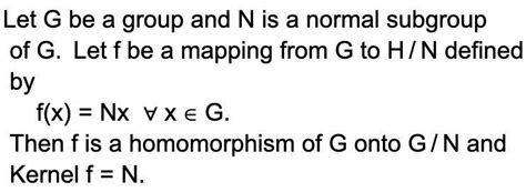 Solved Let G Be A Group And N Is A Normal Subgroup Of G Let Chegg