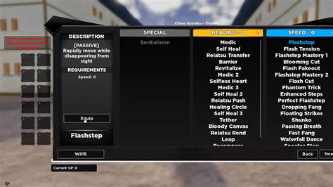 How To Equip And Unequip Skills In Type Soul Gamer Tweak