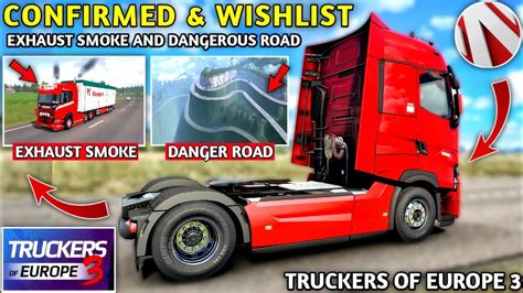 Truckers Of Europe 3 Exhaust Smoke Dangerous RoadsSuggested