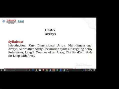 OBJECT ORIENTED PROGRAMMING THROUGH JAVA MODULE 7 YouTube