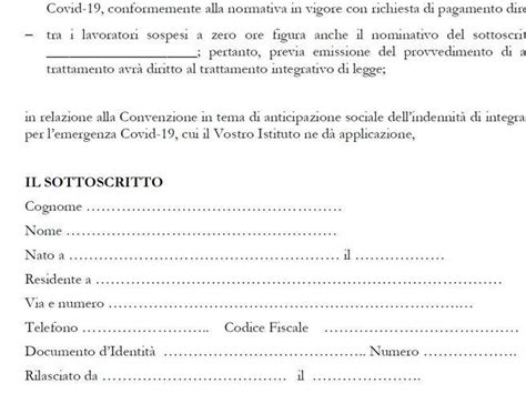 Cassa Integrazione E Covid 19 Ecco I Moduli Da Scaricare E Compilare
