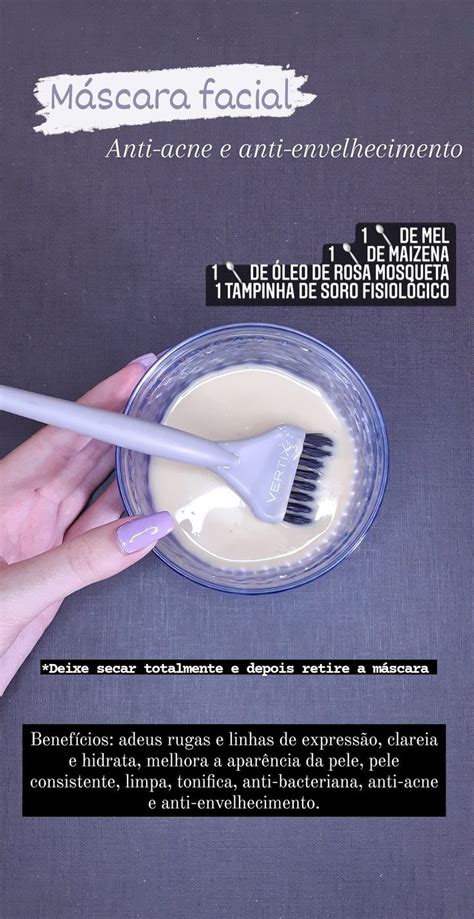 Máscara de Maizena 4 receitas para rosto e cabelo Máscara de