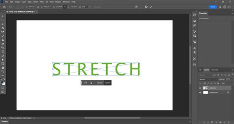 How To Create A Stretch Text Effect In Photoshop Allbloggy