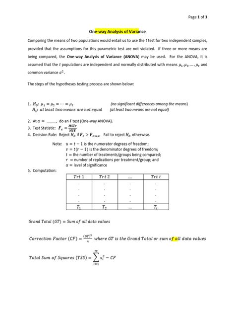 topic11 hypothesis testing one way anova pdf analysis of variance methodology
