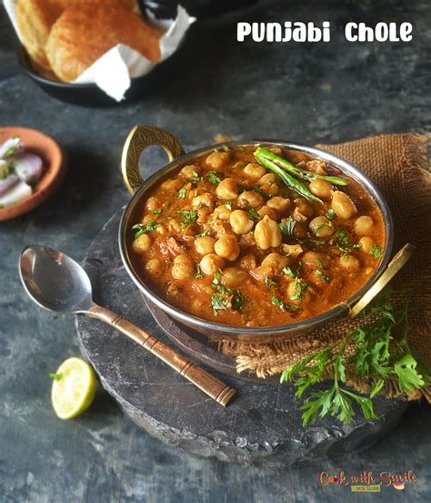 CHANA MASALA CHOLE RECIPE PUNJABI CHOLE Cook With Smile