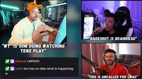 Som Tarik Reacts To T Nadeshot Roasting Som After Fns Youtube