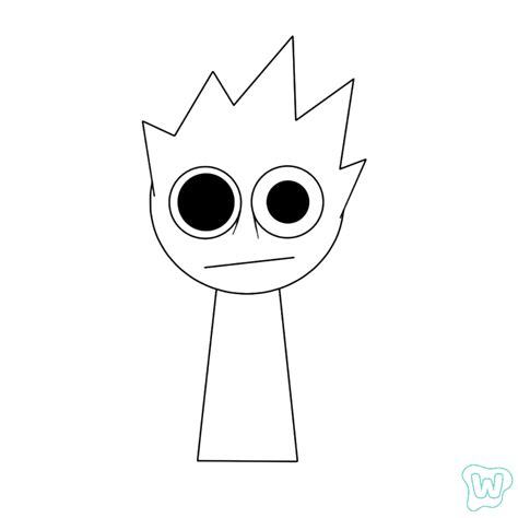Sprunki Para Colorear Descarga Gratuita De Pdf