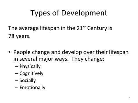 Lifespan Development Chapter An Introduction To Lifespan
