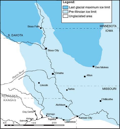 Pleistocene Ice Age Ice Cover