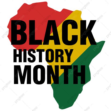 Black History Month Clipart Transparent Background Black History Month