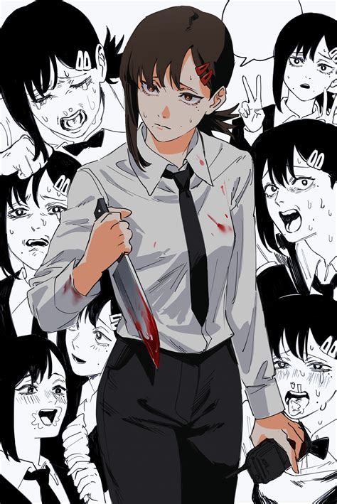 Higashiyama Kobeni Chainsaw Man Drawn By Roru Lol Dessin Danbooru