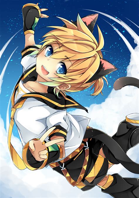 Kagamine Len Vocaloid Mobile Wallpaper By Sum Zerochan