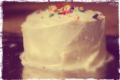 Bakergirl Chocolate Cake With Vanilla Frosting For One