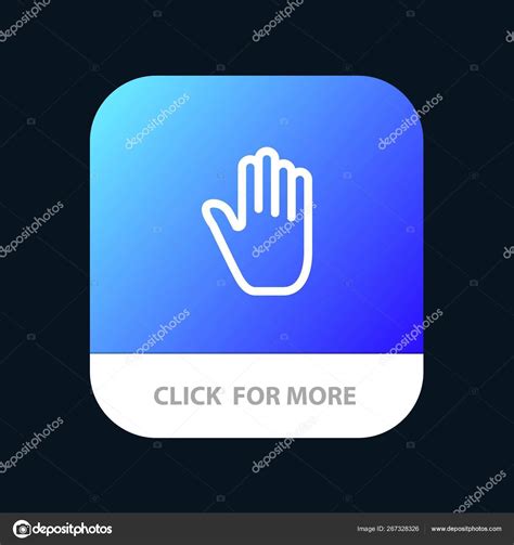 Body Language Gestures Hand Interface Mobile App Button And Stock