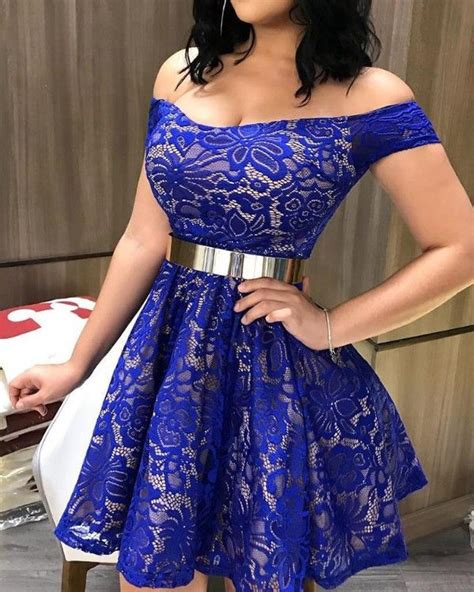 Vestido De Fiesta Mini De Encaje Plisado Hombro Strapless Dress