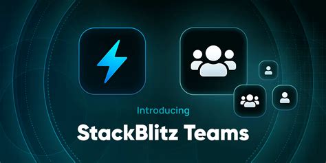 Introducing Stackblitz Teams