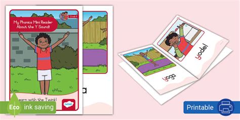 Gr R Phonics Mini Reader Y Sound Teacher Made Twinkl